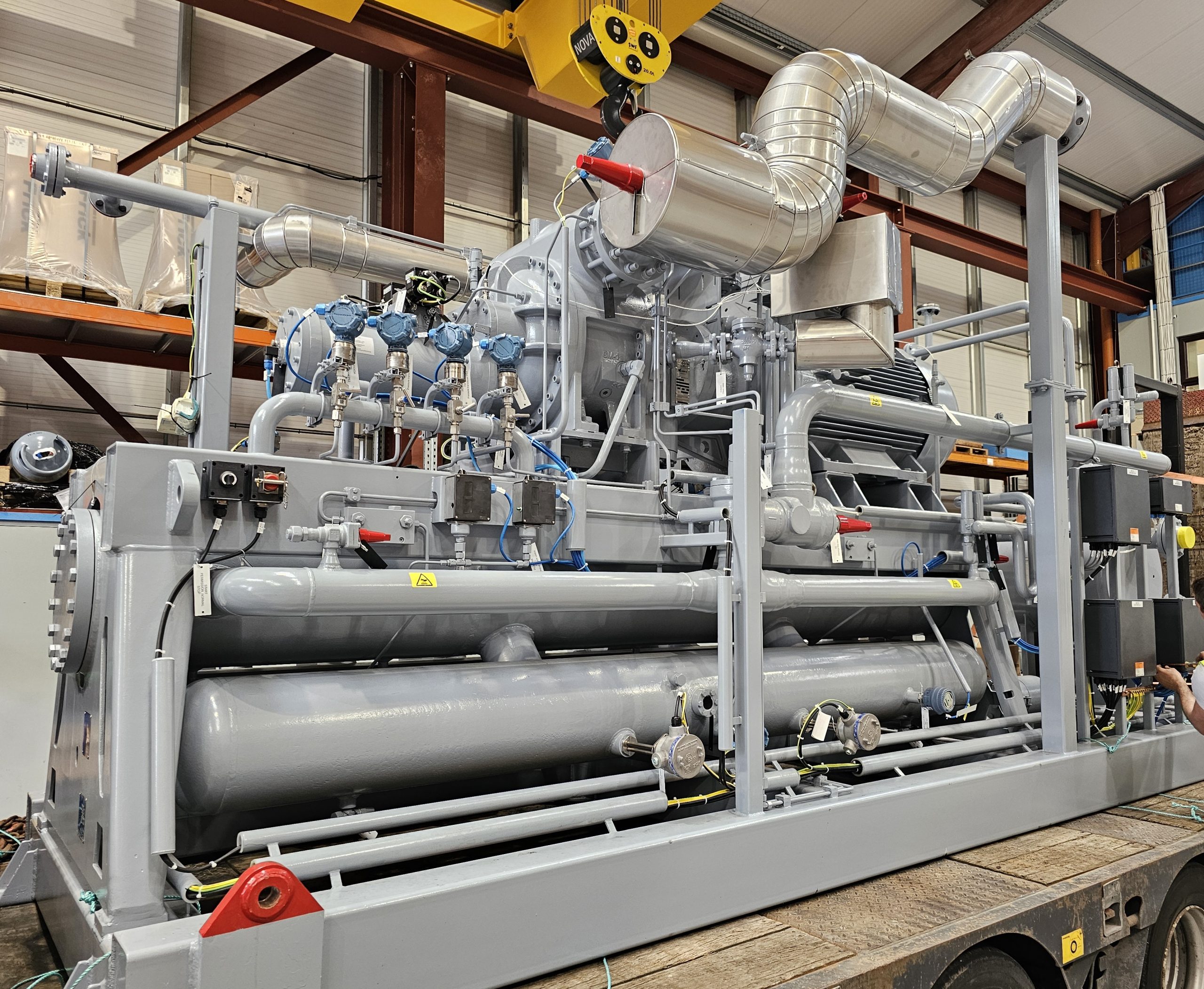 Atex Ammonia Dowtherm Chiller - Brian A. Flynn Industrial Refrigeration
